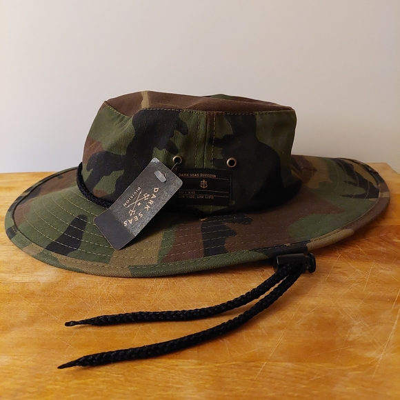 Dark Seas | Accessories | Dark Seas Beach Head Army Green Camo Skater ...